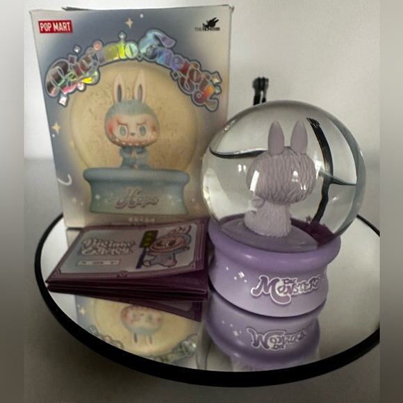 POP MART | Accessories | Authentic Luck Labubu Big Into Energy Crystal ...
